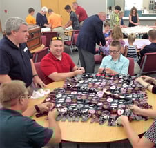 How can the church engage families in service projects?