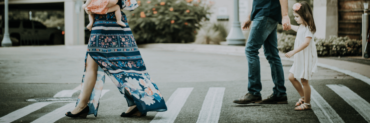 What happens on the way home from church?