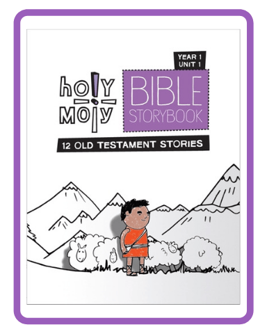 Meet the Holy Moly Bible Storybooks!